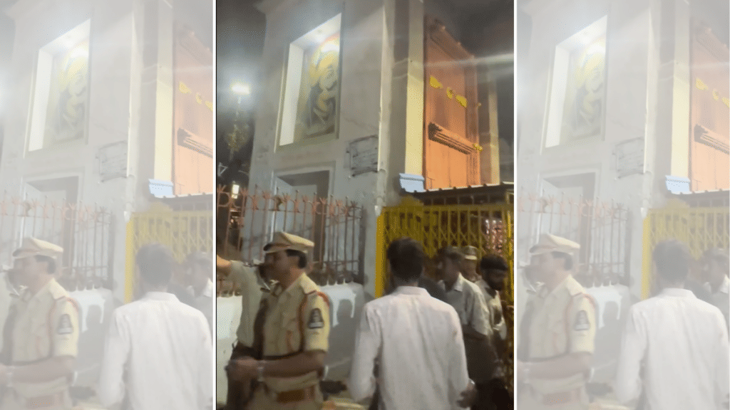 Temple vandalised in Old Hyderabad's Puranapul area, mob clashes with ...