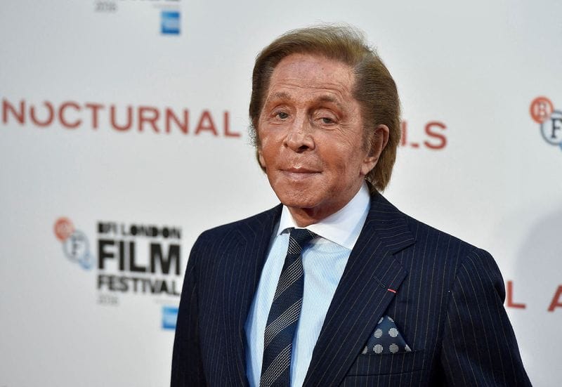 Valentino, Italian haute couture 'emperor' who painted fashion red ...