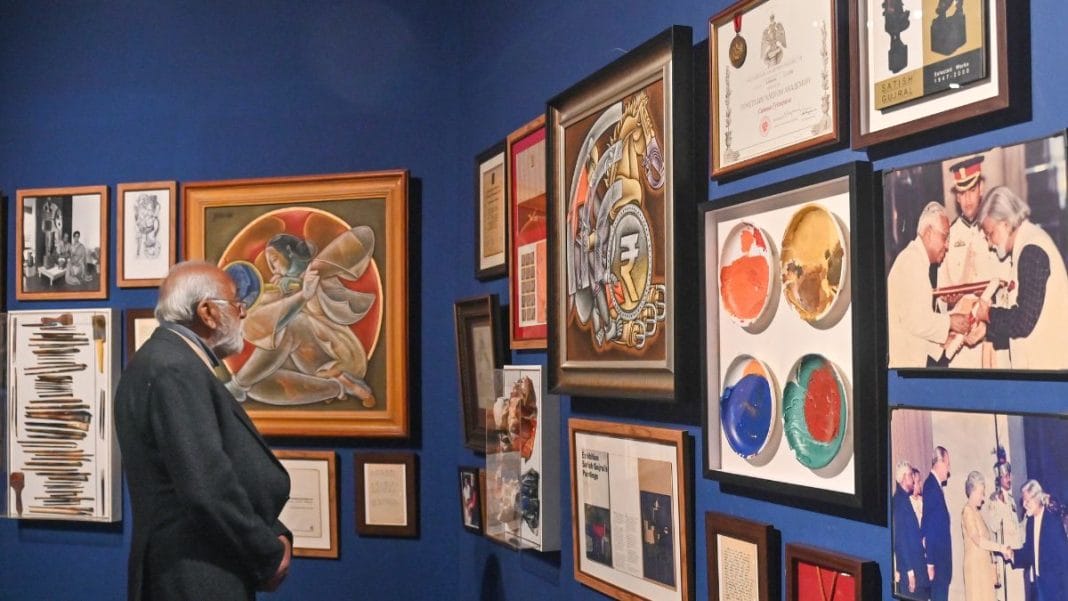 100 years of painter Satish Gujral on display—pain of Partition to hope ...