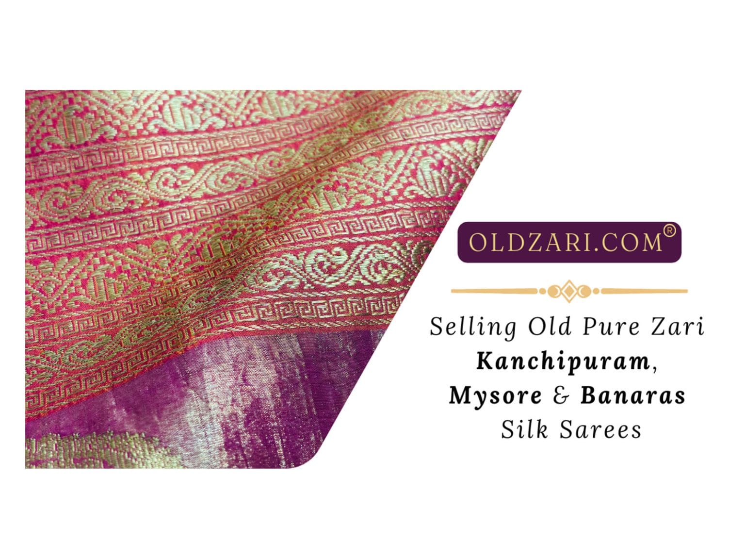 OLDZARI.COM: Giving New Value to Old Pure Zari Silk Sarees in India ...