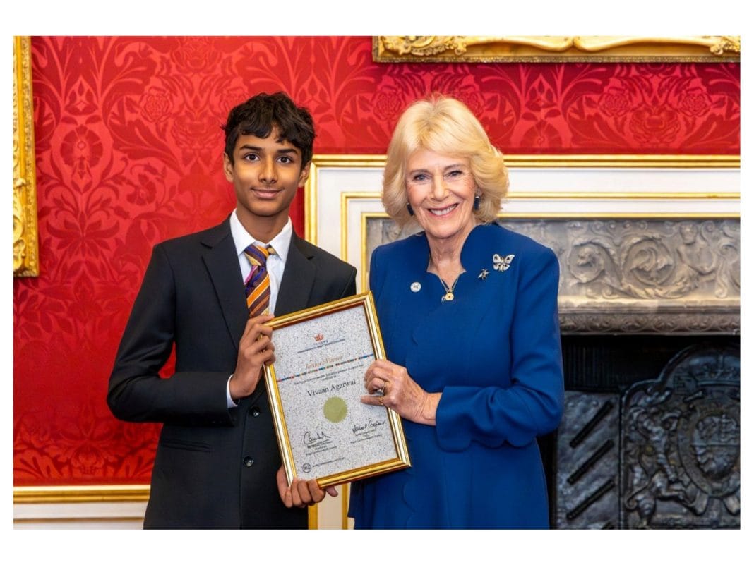 Vivaan Agarwal Named Junior Winner of The Queen's Commonwealth Essay ...