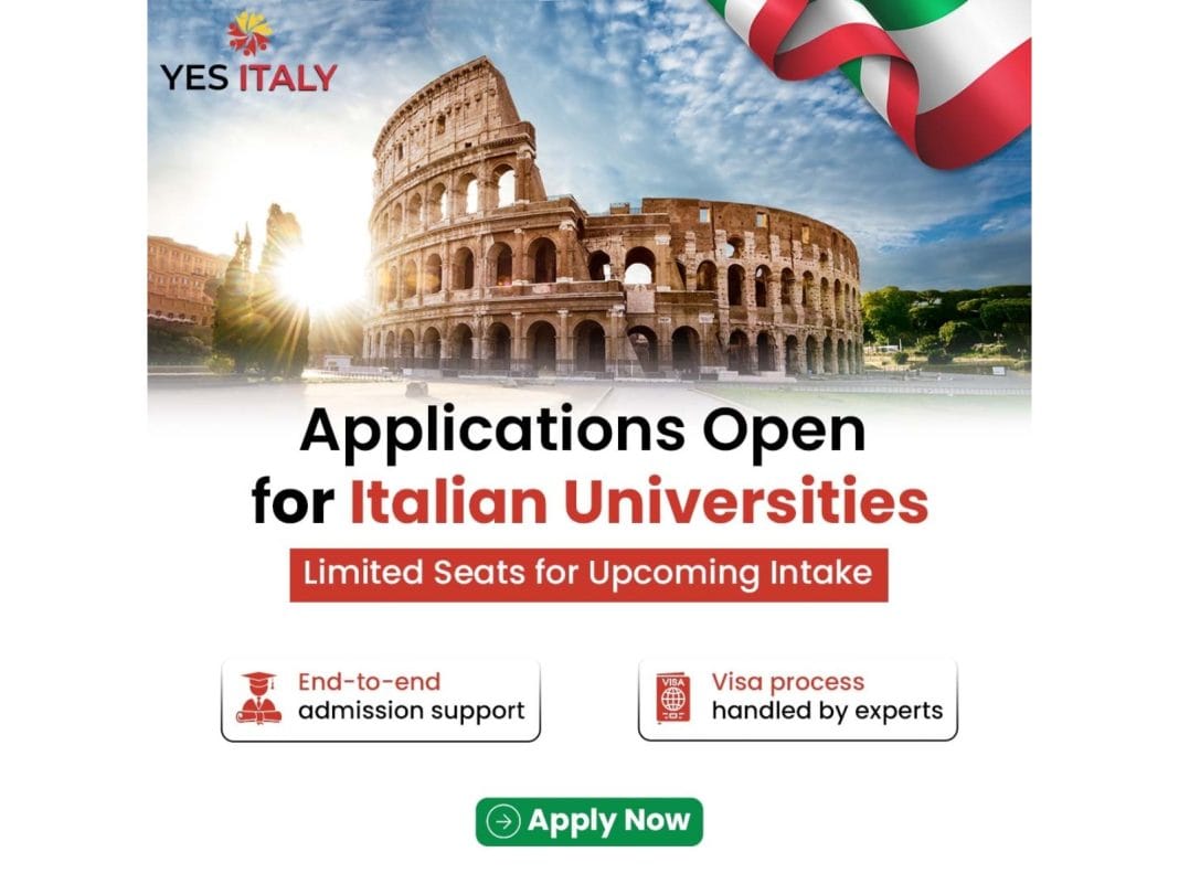 Admissions to Italian Universities Are Now Open - Get Complete Guidance ...