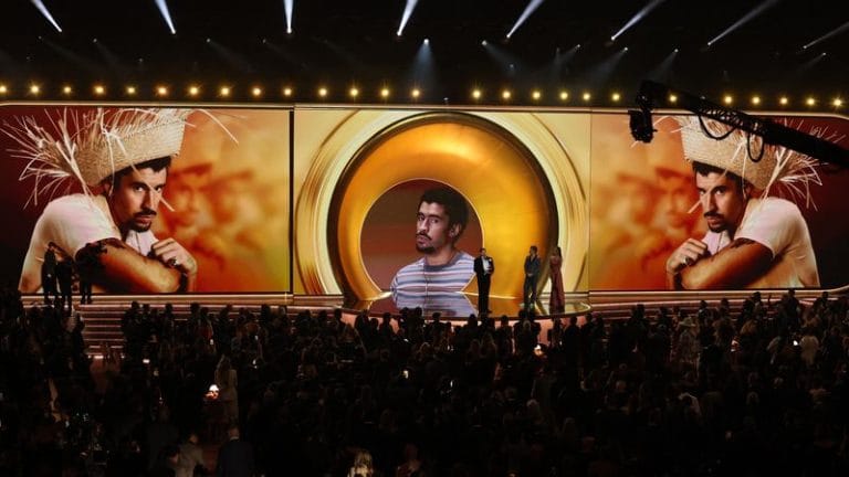 Bad Bunny wins top Grammy prize ever for Spanish-language album ...