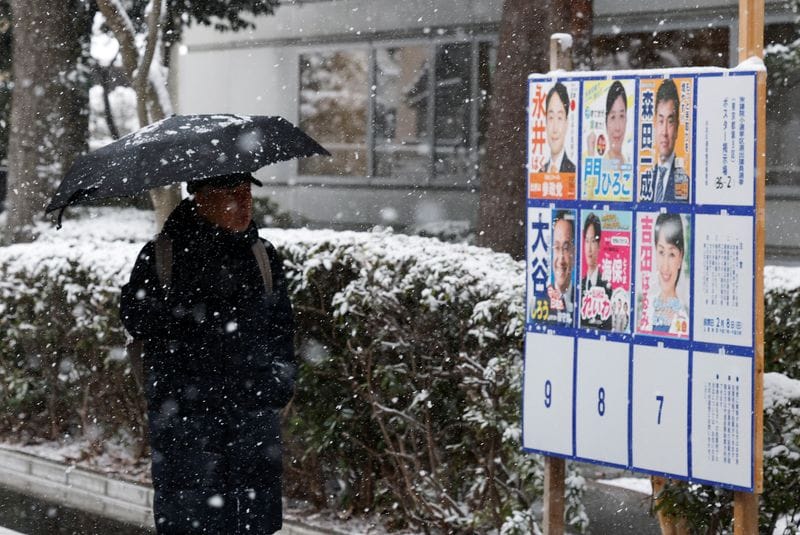 Japan's Takaichi set to secure big majority in lower house election ...