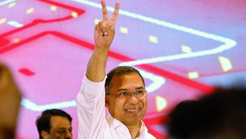 Tarique Rahman sworn in as Bangladesh's PM after landslide election victory