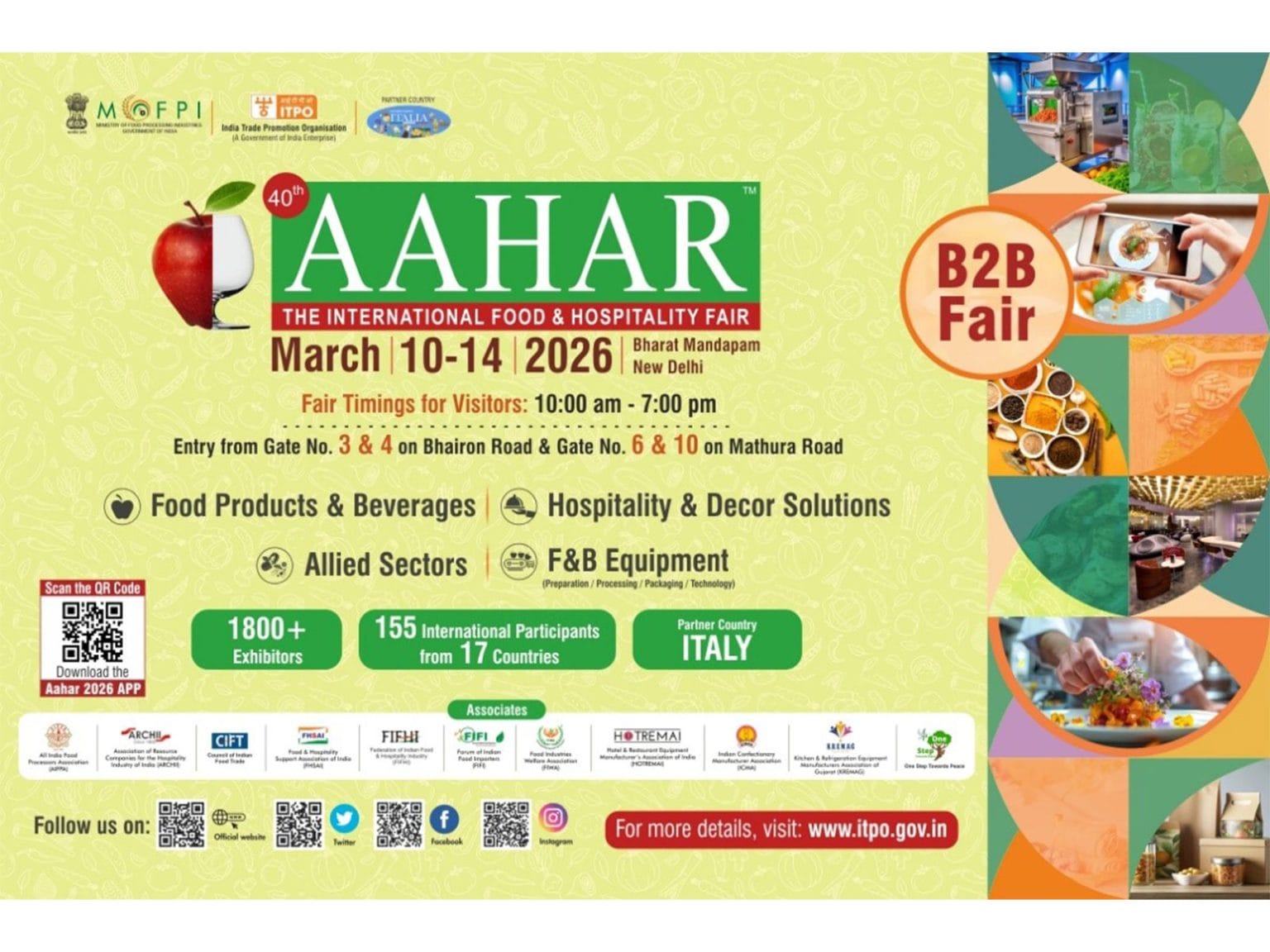 AAHAR 2026 - 40th Edition: Strengthening India's role in the global ...