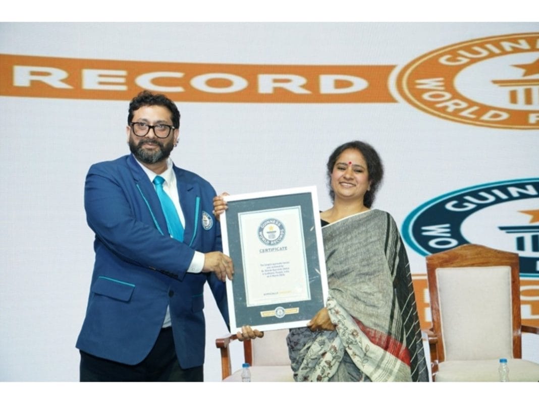 Milestone created in the field of Ayurveda, Dr. Mukesh Sharda, honored ...