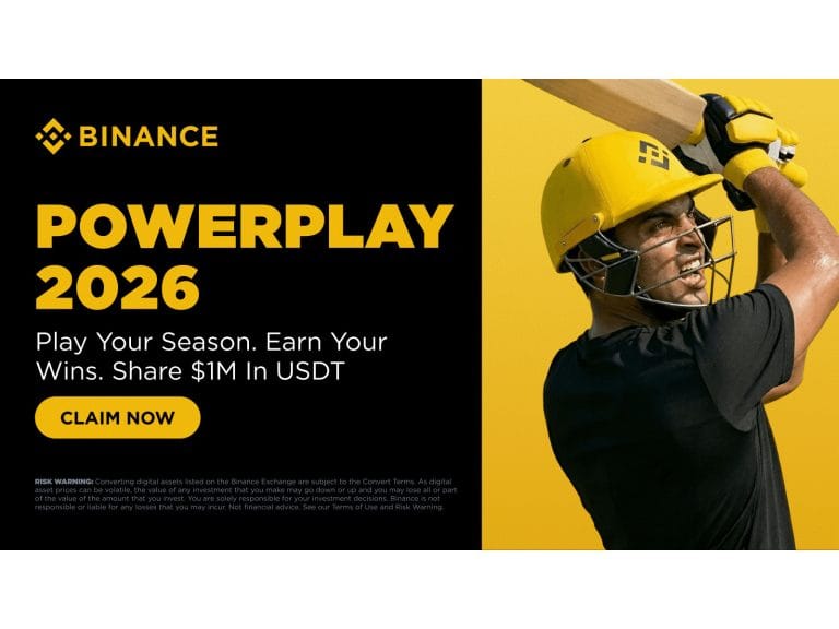 PowerPlay 2026: Binance Invites India to Celebrate the Cricket Season ...