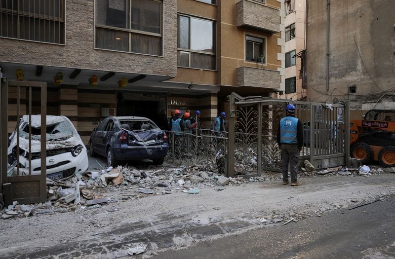 Strike hits Beirut apartment block as Lebanon grapples with 800,000 ...