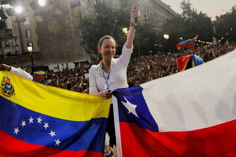 Venezuela opposition leader Maria Corina Machado pushes for energy ...