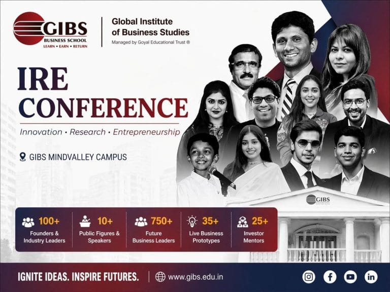 GIBS IRE Conference 2026 Showcases Innovation with Venkatesh Prasad ...