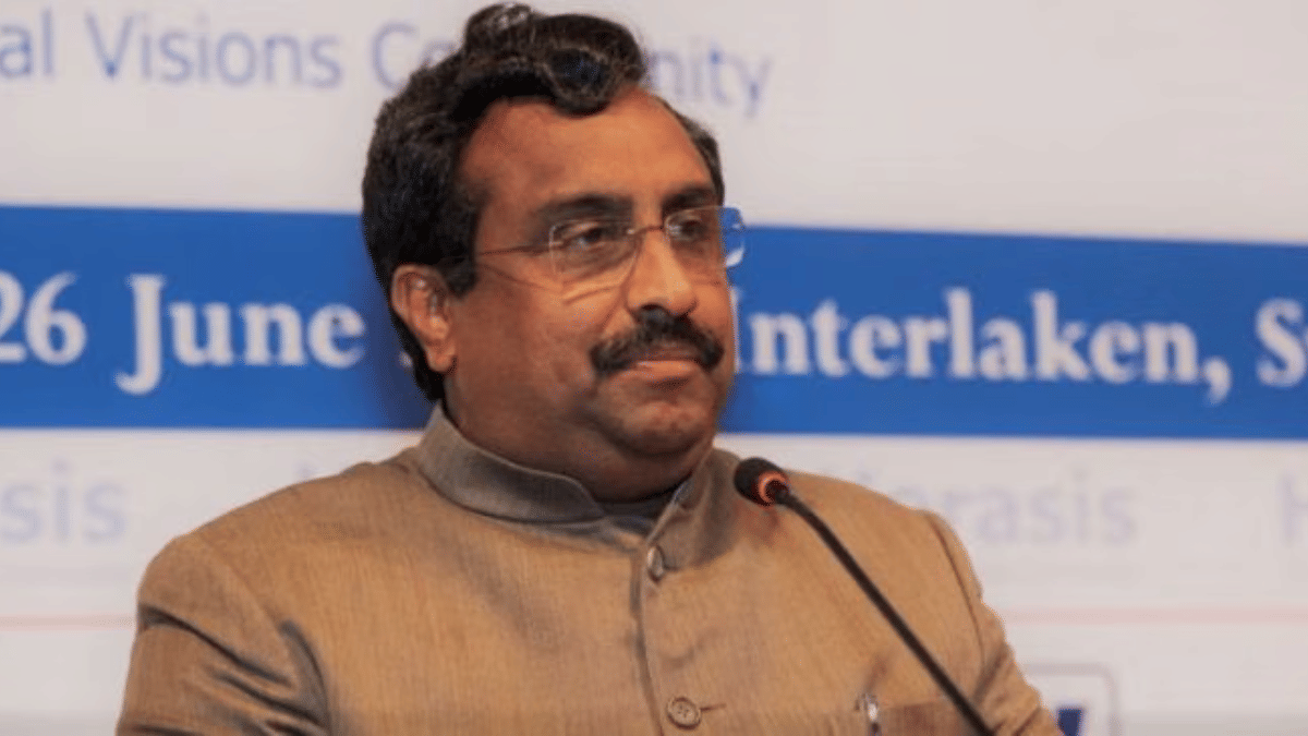 BJP's Ram Madhav backtracks after saying 'India agreed to stop buying ...