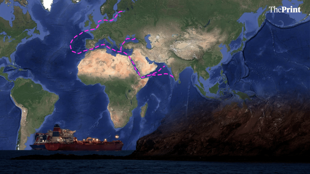How Russian crude oil makes its way to India