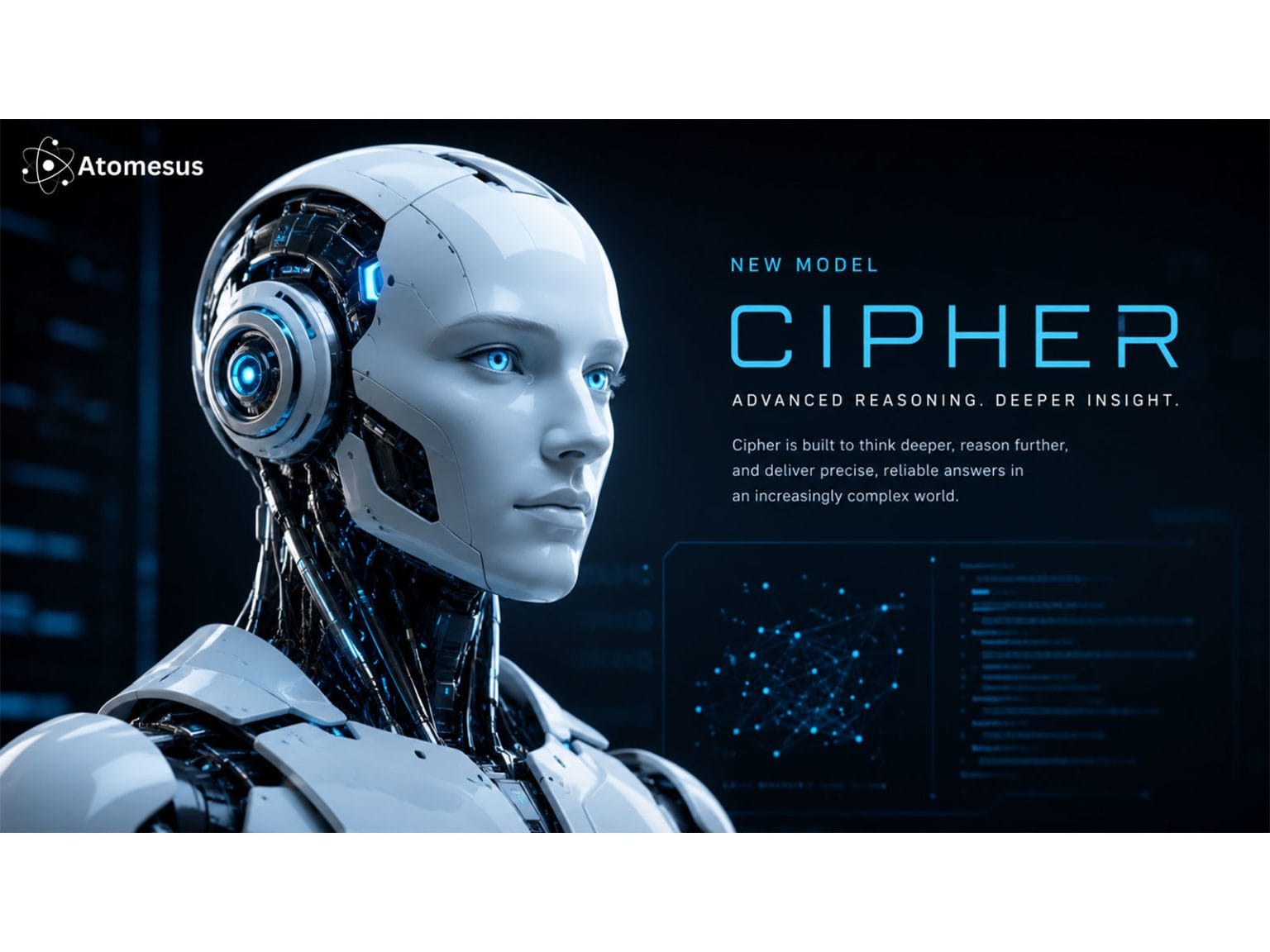 Atomesus unveils Cipher 8B language model, opens developer API with ...