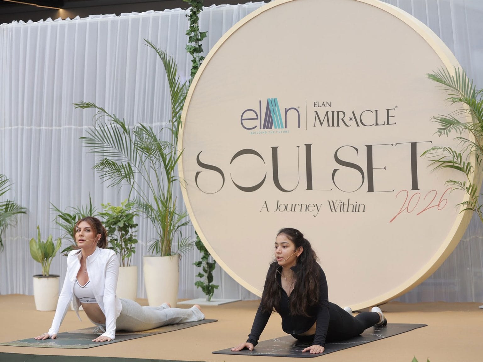 Elan Group Celebrates International Yoga Day With Bollywood Sensation ...