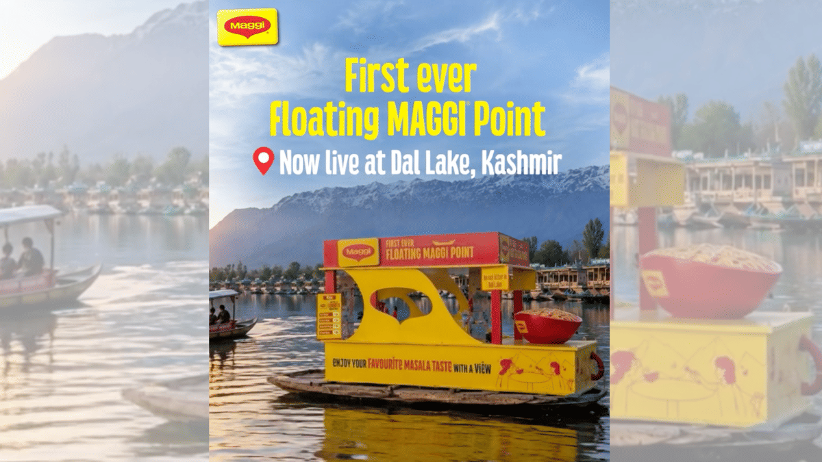 Maggi floating kiosk in Kashmir's Dal Lake sparks instant backlash