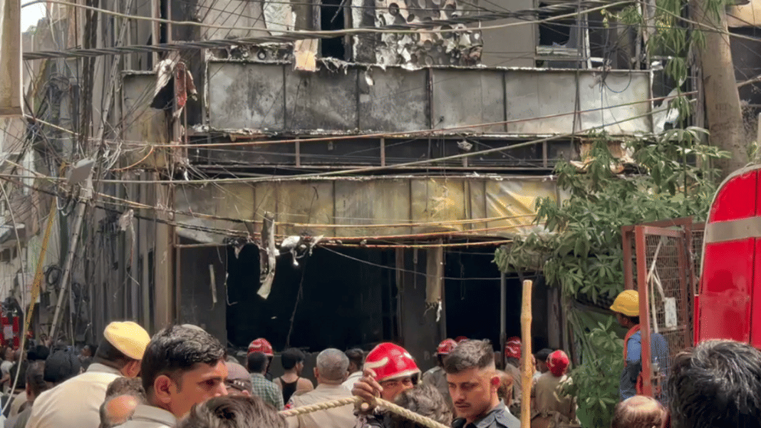 21 die in fire at south Delhi B&B, 40 rescued